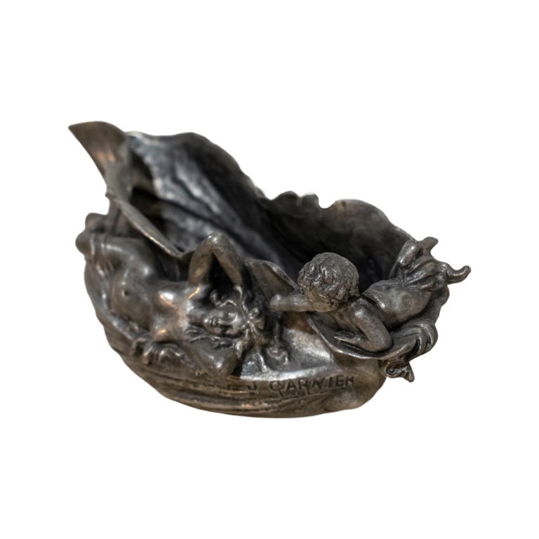 French Pewter Centerpiece For Sale at 1stDibs