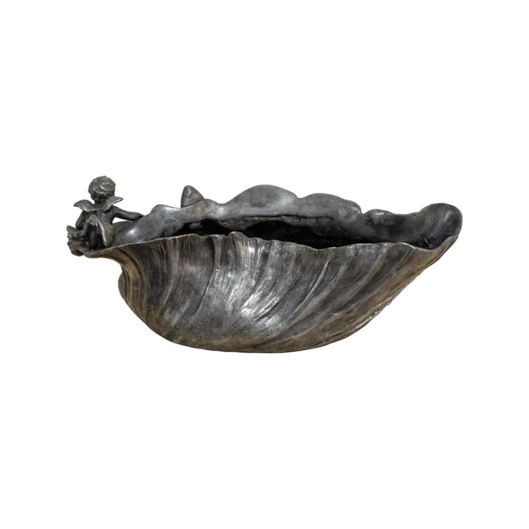 French Pewter Centerpiece For Sale at 1stDibs