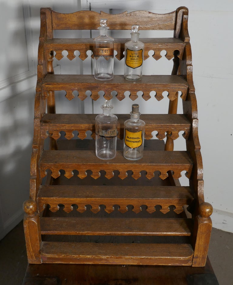 French Pharmacy, Chemist Perfume Display Stand at 1stDibs