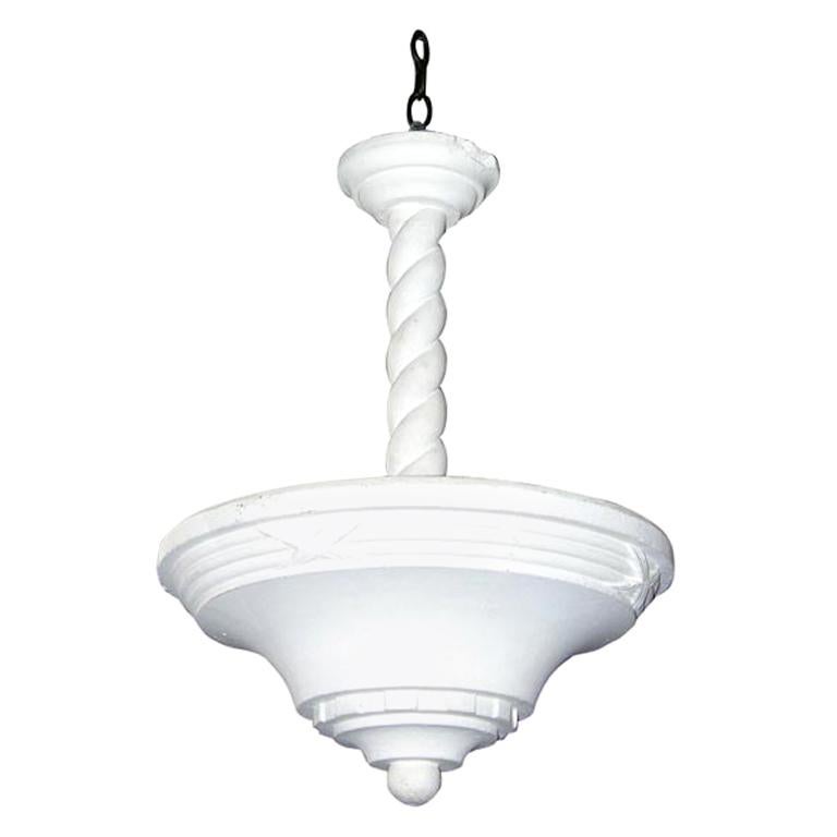 French Plaster Ceiling Uplight For Sale at 1stDibs