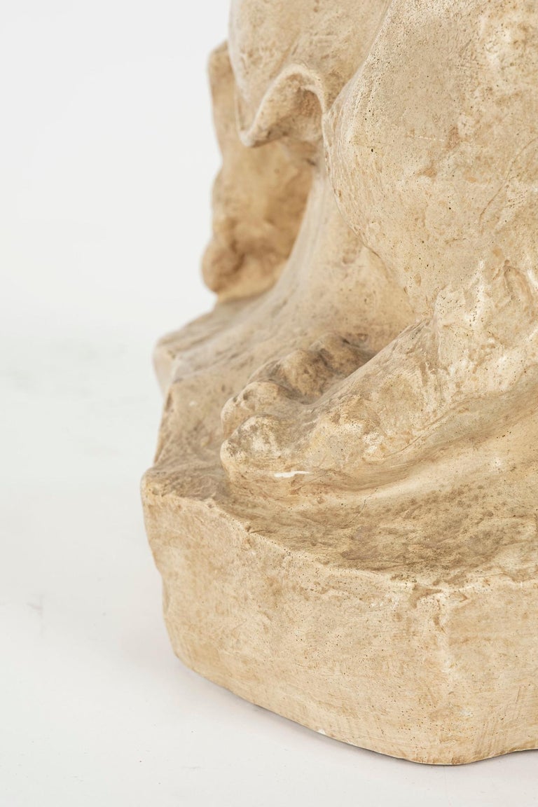 French Plaster Lion For Sale at 1stDibs