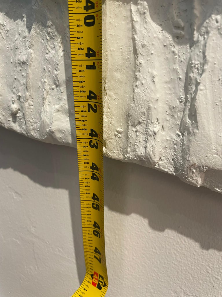 French Plaster Textured Amorphic Mirror For Sale at 1stDibs | french plaster mirror, plaster ...