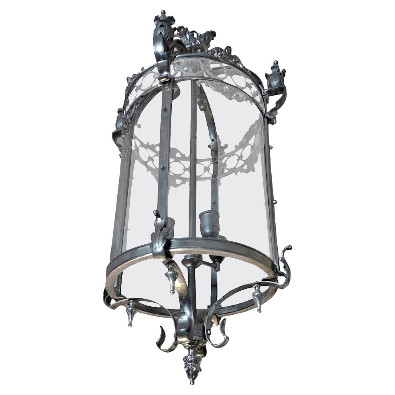 Chrome Anchor Lantern For Sale at 1stDibs