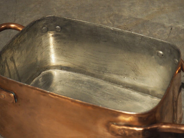 French Polished Copper Marmite Pot, Early 20th Century at 1stDibs