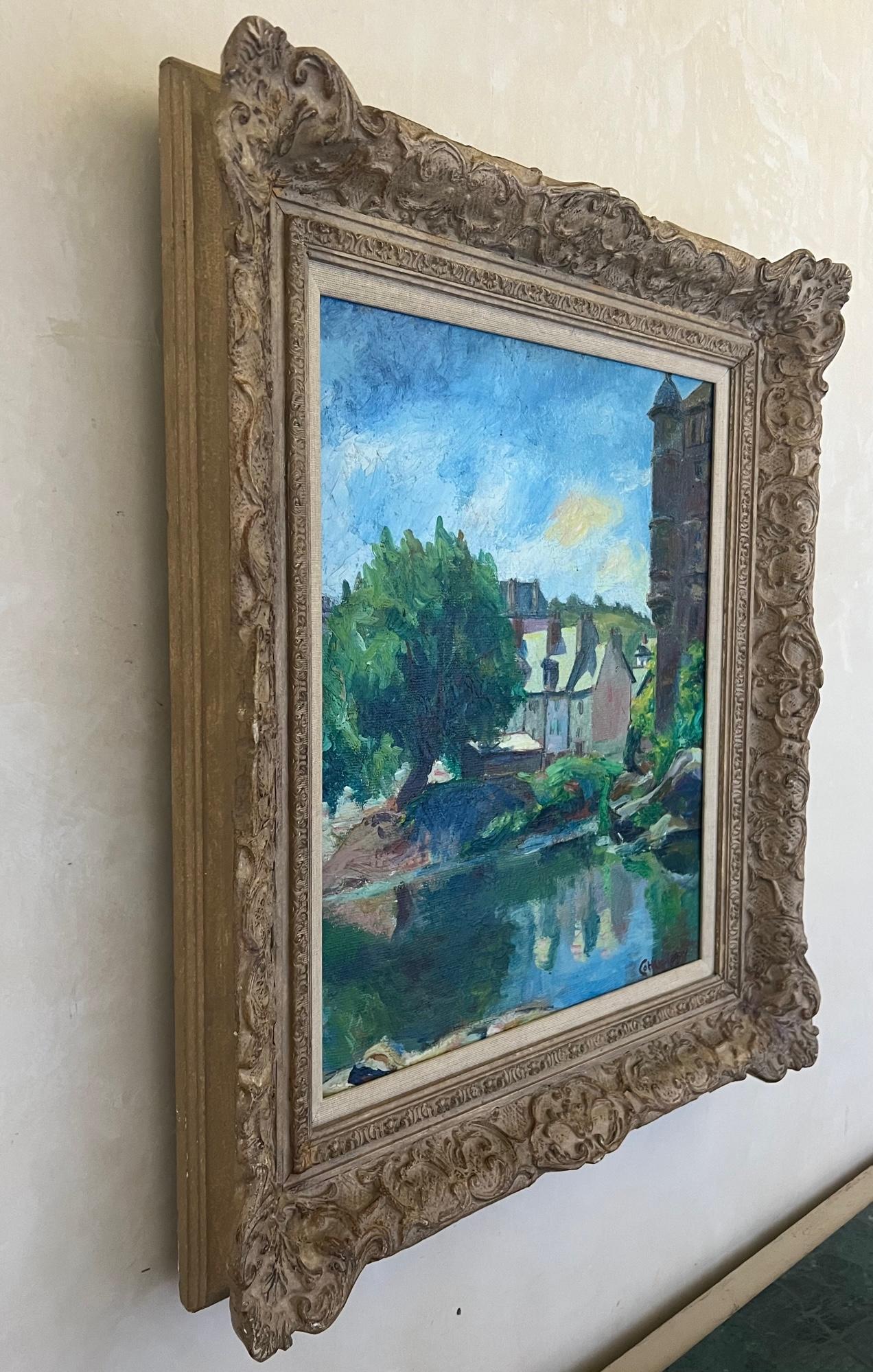French Post Impressionist Oil Painting by Louise-Jeanne Cottard-Fossey ...