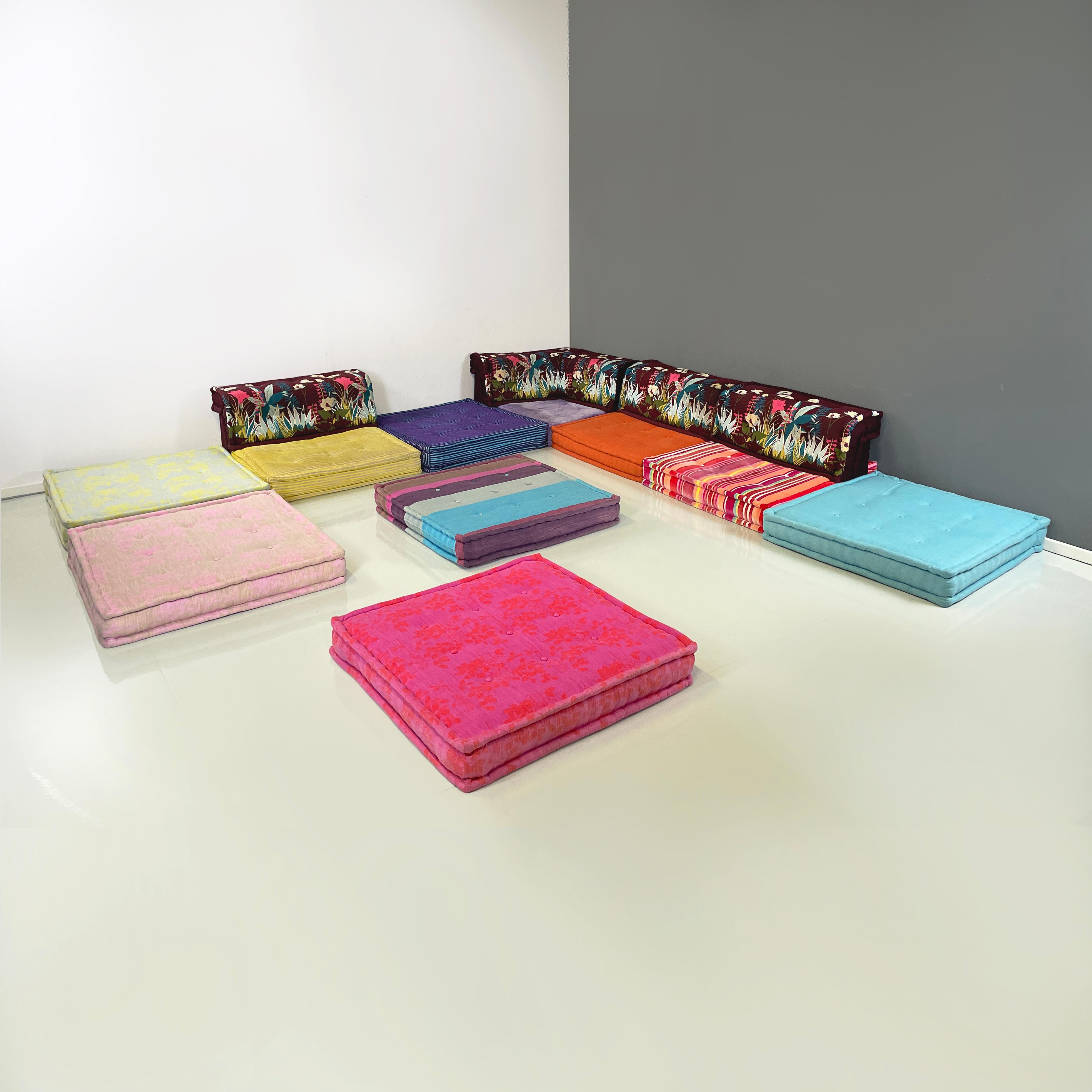 French Postmodern Modular Sofa Mah Jong by Hans Hopfer for Roche Bobois ...