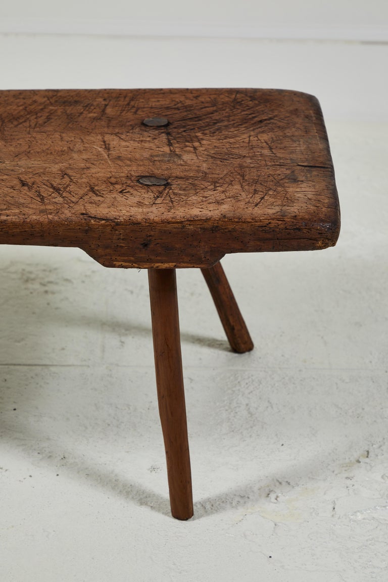 French Primitive Coffee Table at 1stDibs