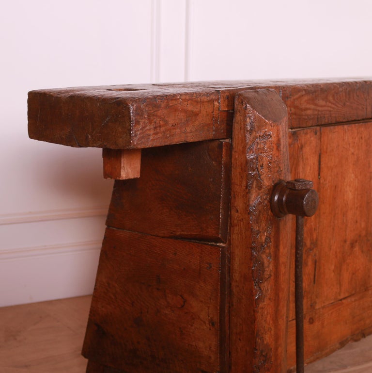 French Primitive Work Bench For Sale at 1stDibs