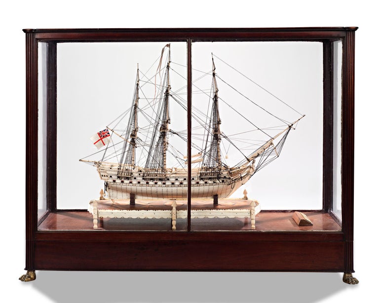 French Prisoner of War Ship Model, Le Héros at 1stDibs | french ...