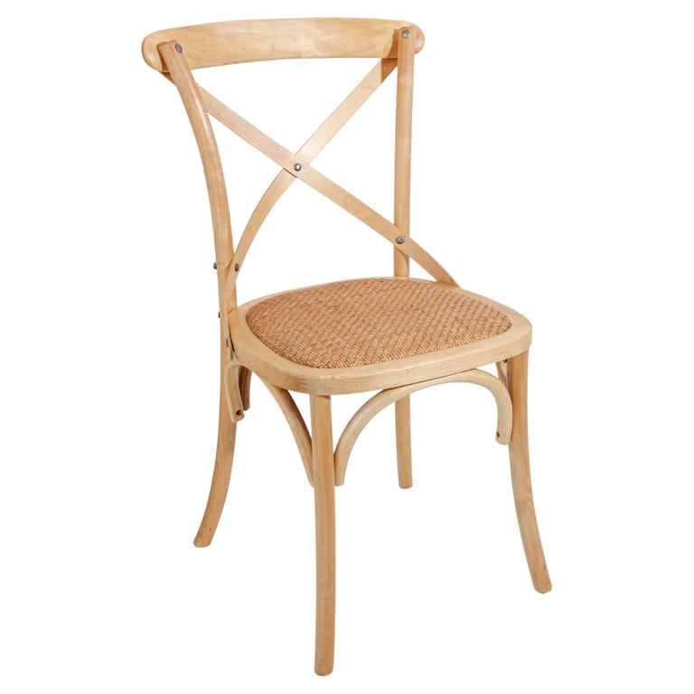 French Provincial Country Rustic Style Side Chair For Sale at 1stDibs