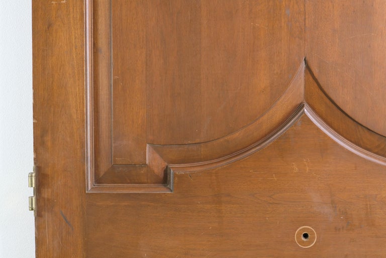 French Provincial Dark Tone Door with Original Hardware For Sale at 1stDibs