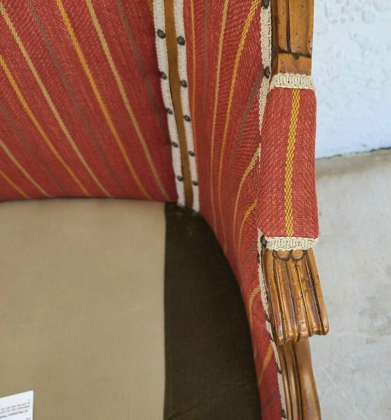 French Provincial Deirdre Settee by Paul Robert at 1stDibs