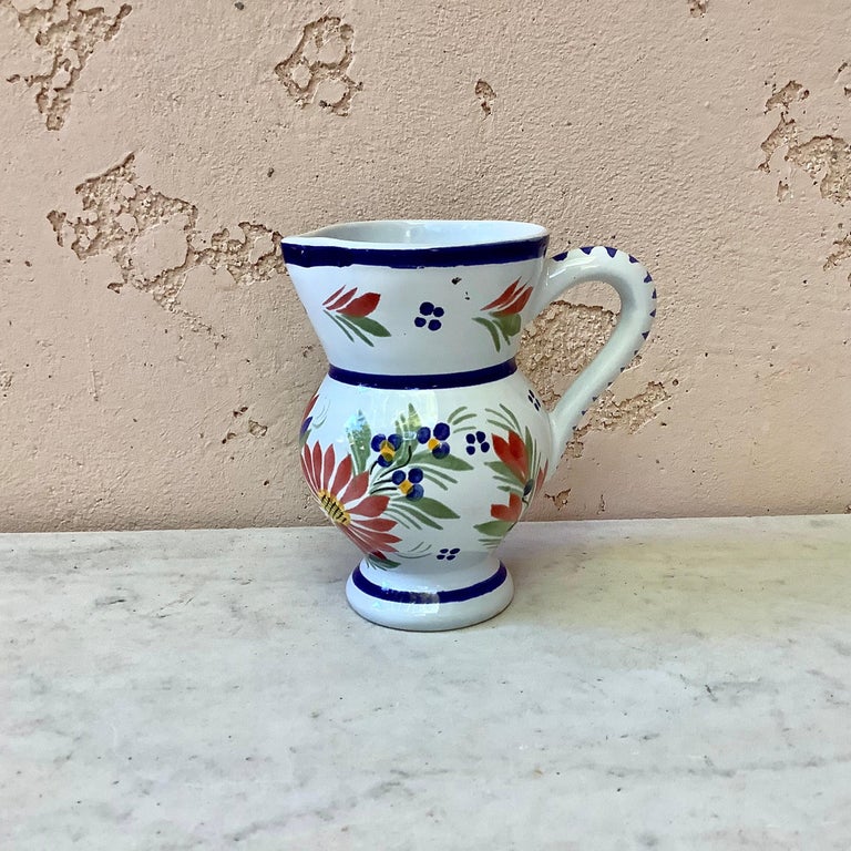 French Quimper Pitcher, circa 1940 at 1stDibs