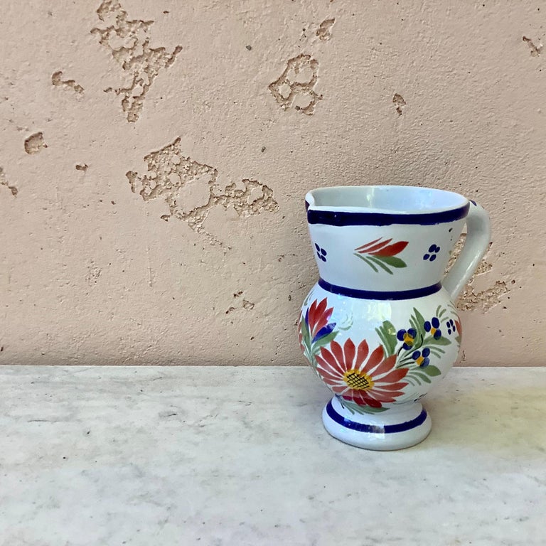 French Quimper Pitcher, circa 1940 at 1stDibs