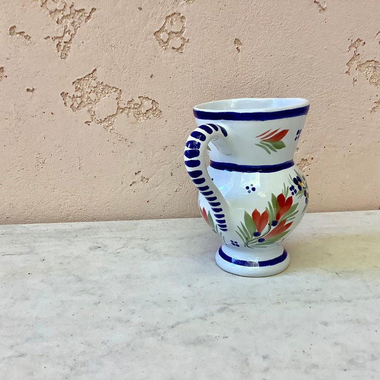 French Quimper Pitcher, circa 1940 at 1stDibs