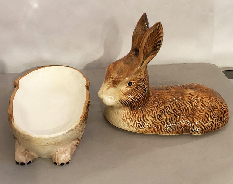 French Rabbit Tureen or Pate Dish by Michel Caugant at 1stDibs | michel ...