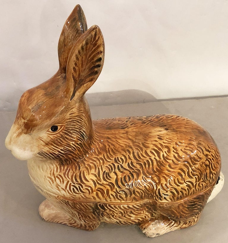 French Rabbit Tureen or Pate Dish by Michel Caugant at 1stDibs | michel ...