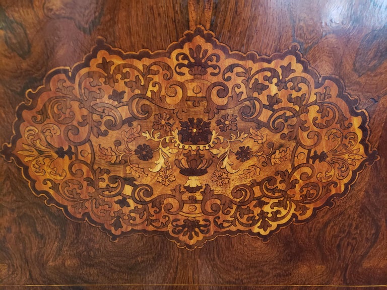 French Regency Rosewood Escritoire For Sale at 1stDibs