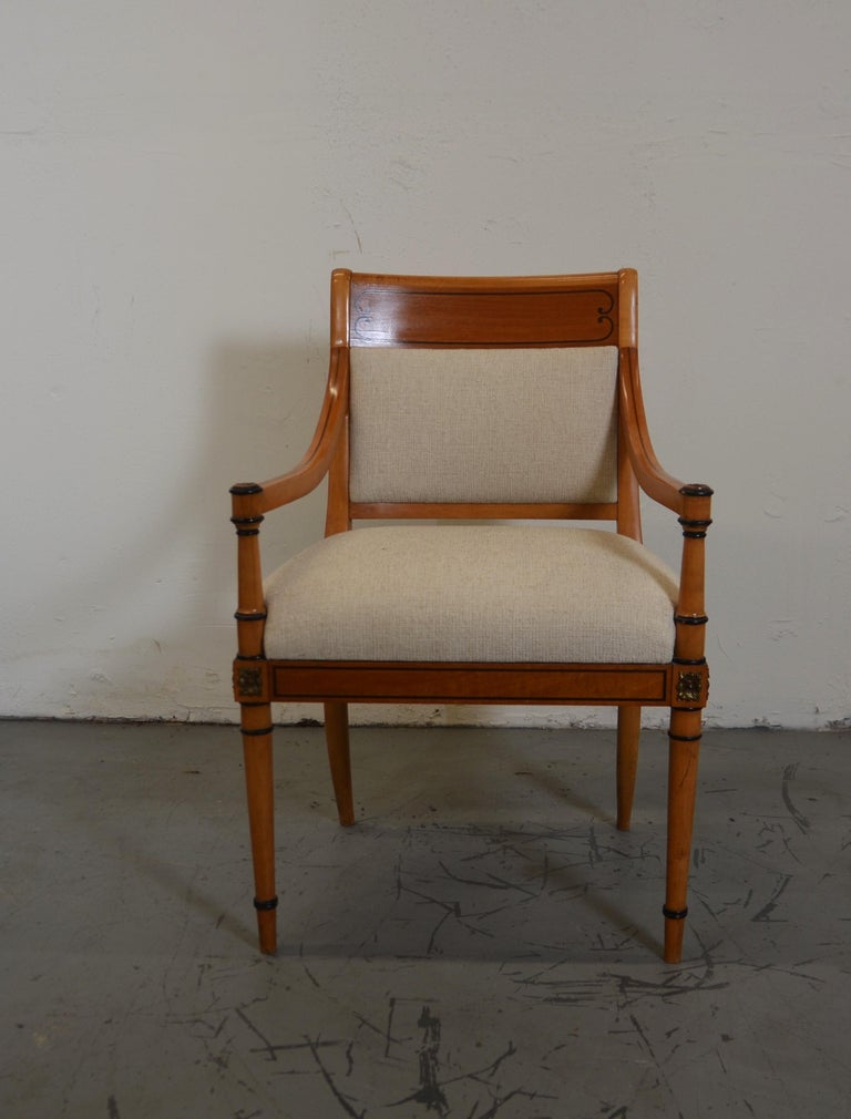 French Regency style Dining Chairs Set of 8 For Sale at 1stDibs ...