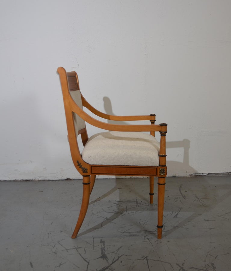 French Regency style Dining Chairs Set of 8 For Sale at 1stDibs ...