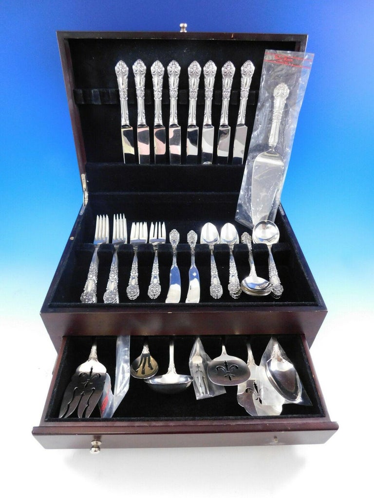 French Renaissance by Reed and Barton Sterling Silver Flatware Service ...