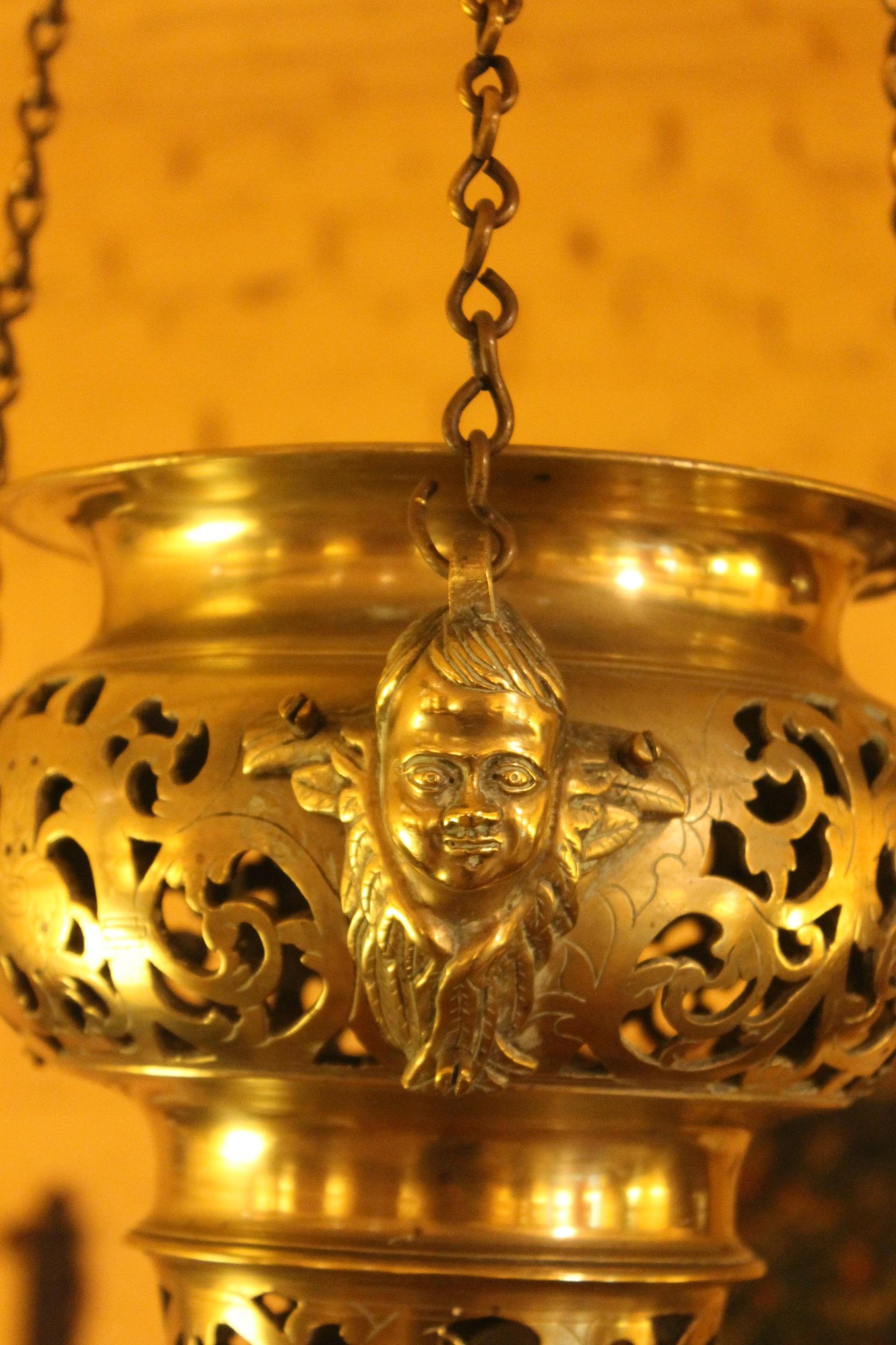 French Renaissance God Lamp 16th Century in Bronze For Sale at 1stDibs ...