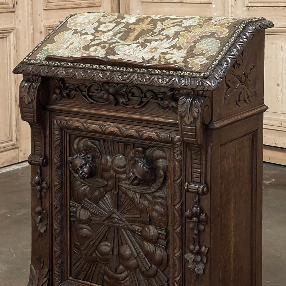 French Renaissance Prayer Bench, circa 1850s For Sale at 1stDibs