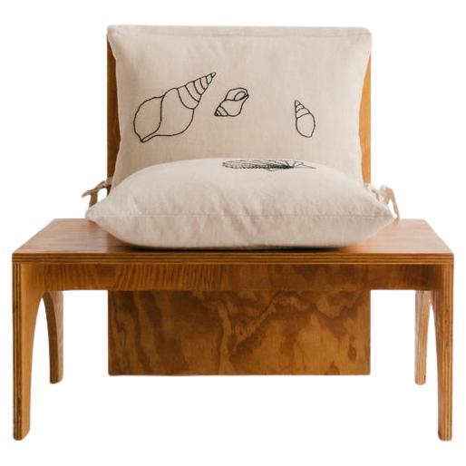 French Riviera "Seashell" Lounge Chair For Sale at 1stDibs