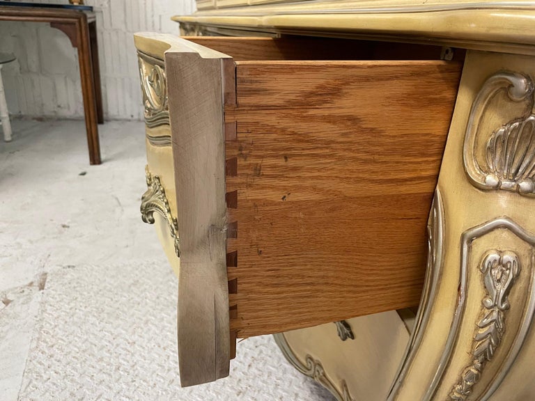 French Rococo Style China Cabinet by Romweber For Sale at 1stDibs