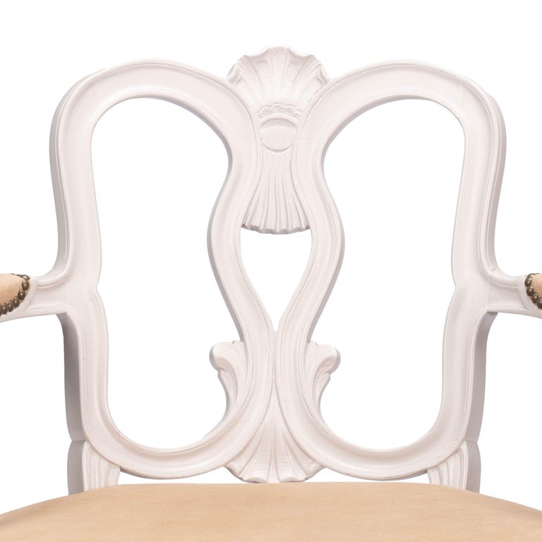French Rococo Style Fauteuil For Sale at 1stDibs