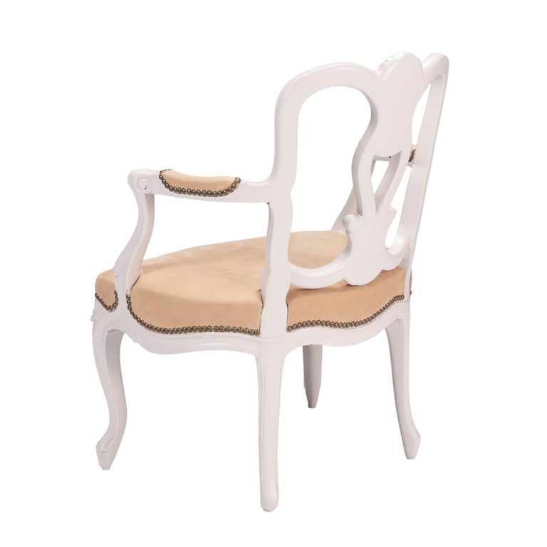 French Rococo Style Fauteuil For Sale at 1stDibs