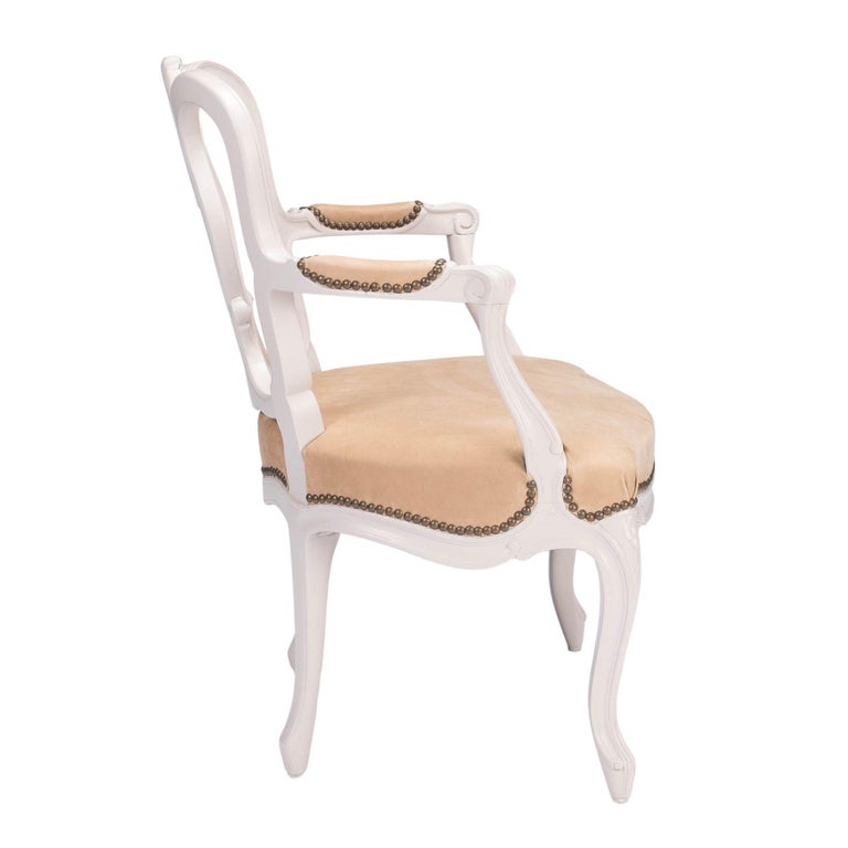 French Rococo Style Fauteuil For Sale at 1stDibs