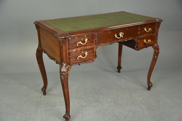 French Rococo Style Ladies Desk For Sale at 1stDibs