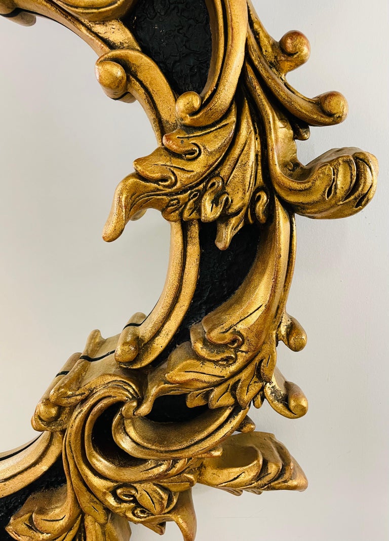 French Rococo Style Wall or Mantel Mirror at 1stDibs