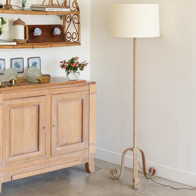 French Rope Floor Lamp at 1stDibs