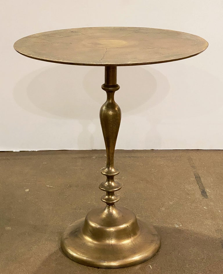 French Round Bistro or Club Occasional Table from the Ritz Hotel, Paris ...