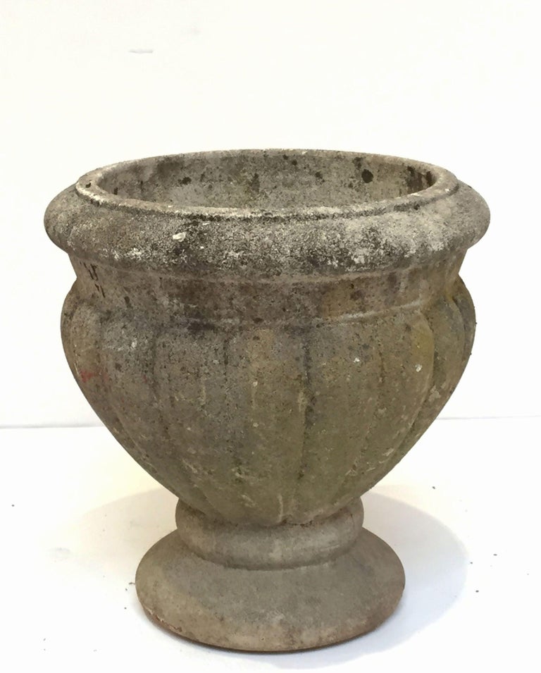 French Round Garden Stone Planters or Urns 'Individually Priced' at 1stDibs