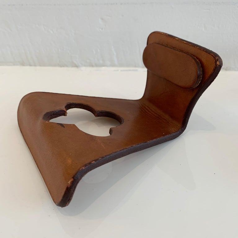French Saddle Leather Hooks For Sale at 1stDibs