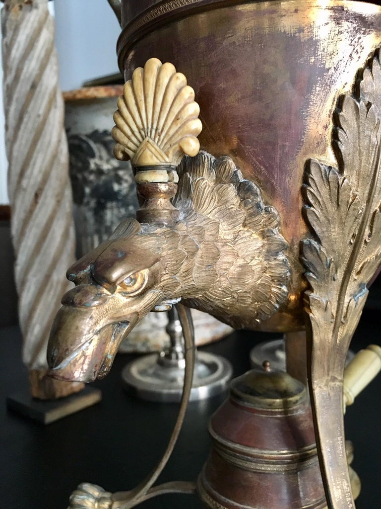 French Samovar-Coffee Urn Signed Georges Falkenberg at 1stDibs