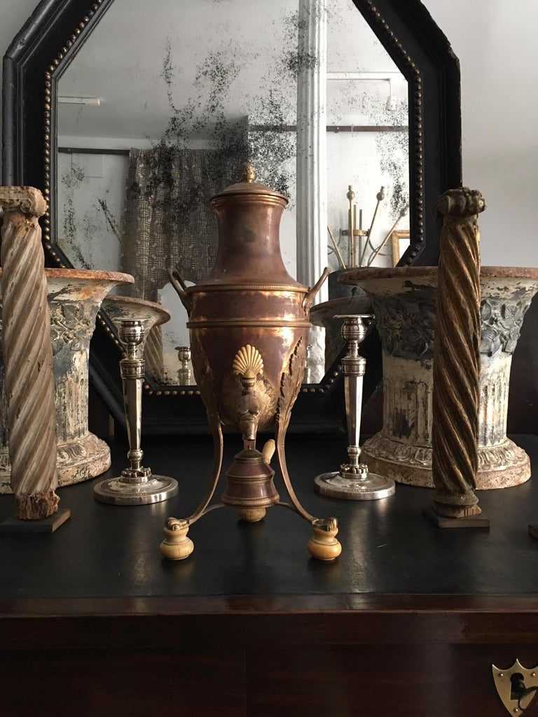 French Samovar-Coffee Urn Signed Georges Falkenberg at 1stDibs