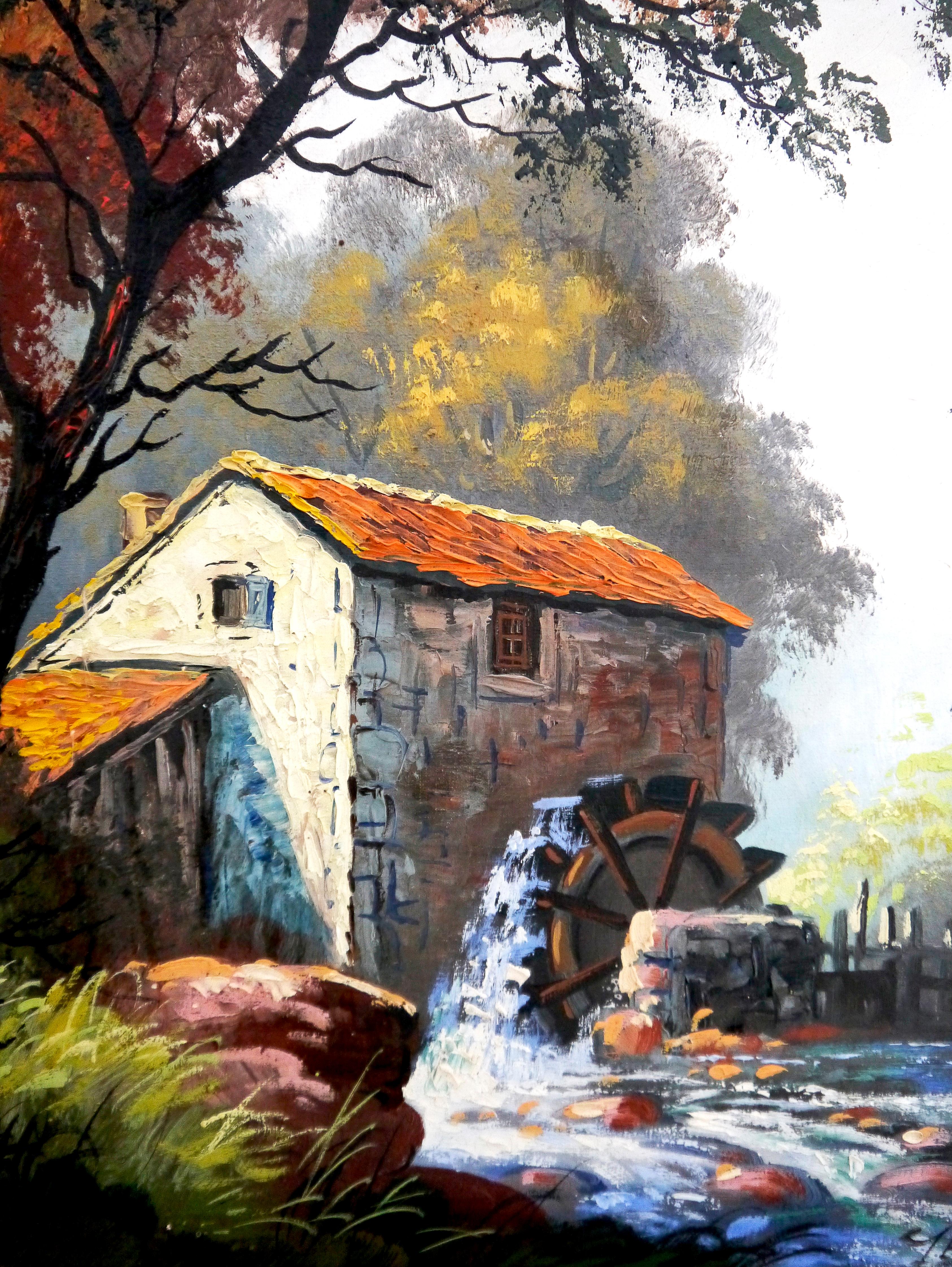 French School Masters - French school Luminous Landscape with water ...