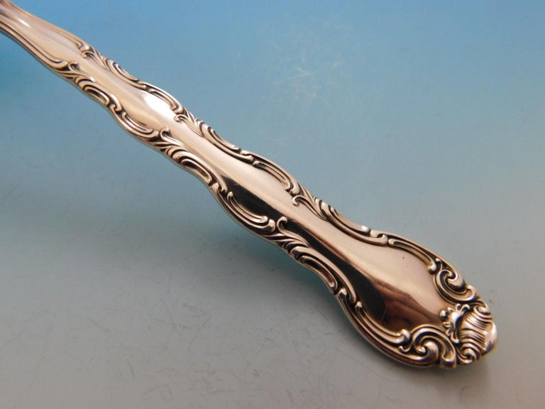 French Scroll by Alvin Sterling Silver Flatware Set Service 36 Pieces ...