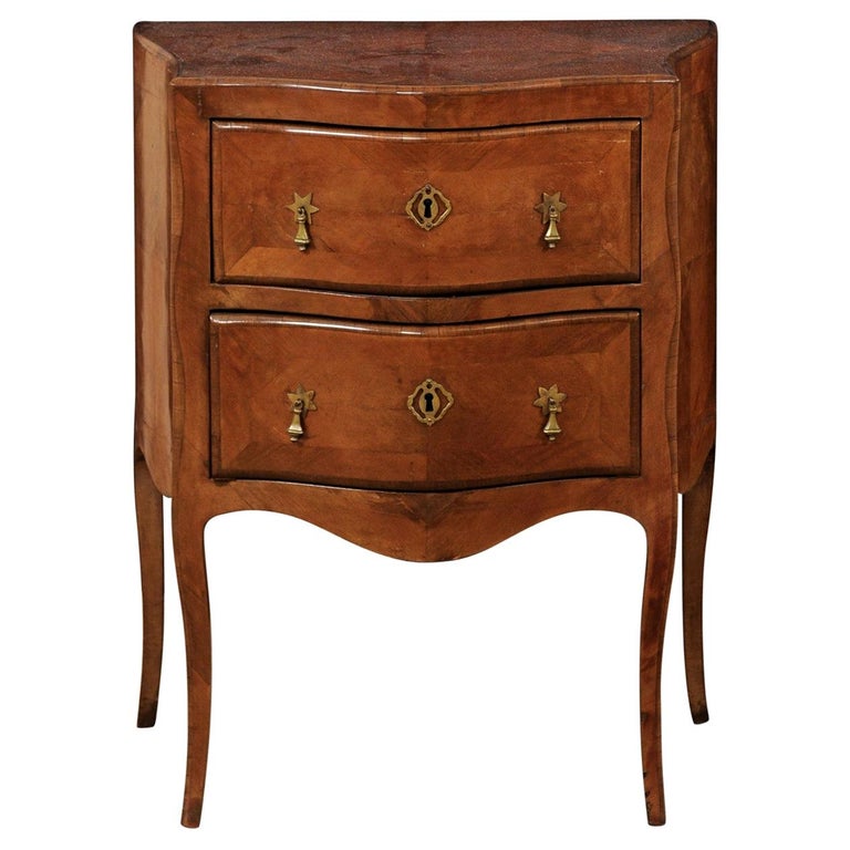 French Side-Chest with Shapely Serpentine Front, from the Turn of 18 ...