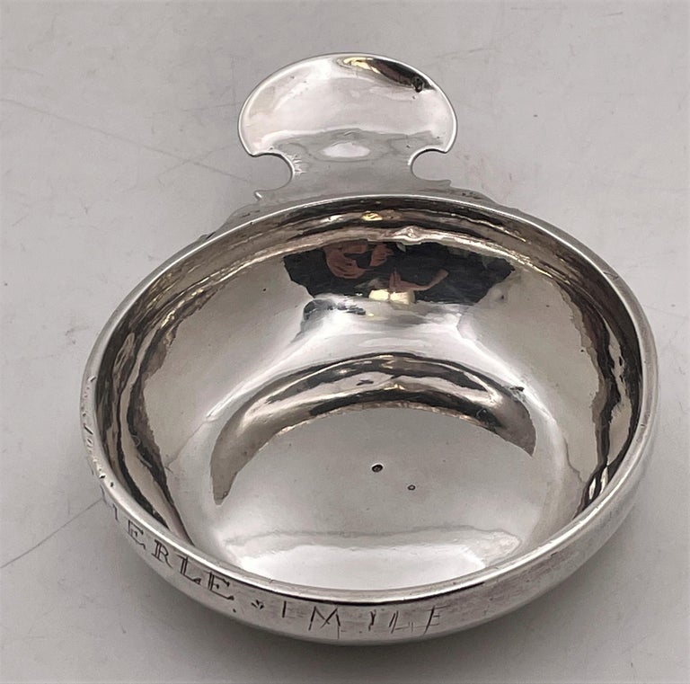 French Silver 18th Century Tastevin Wine Taster For Sale at 1stDibs