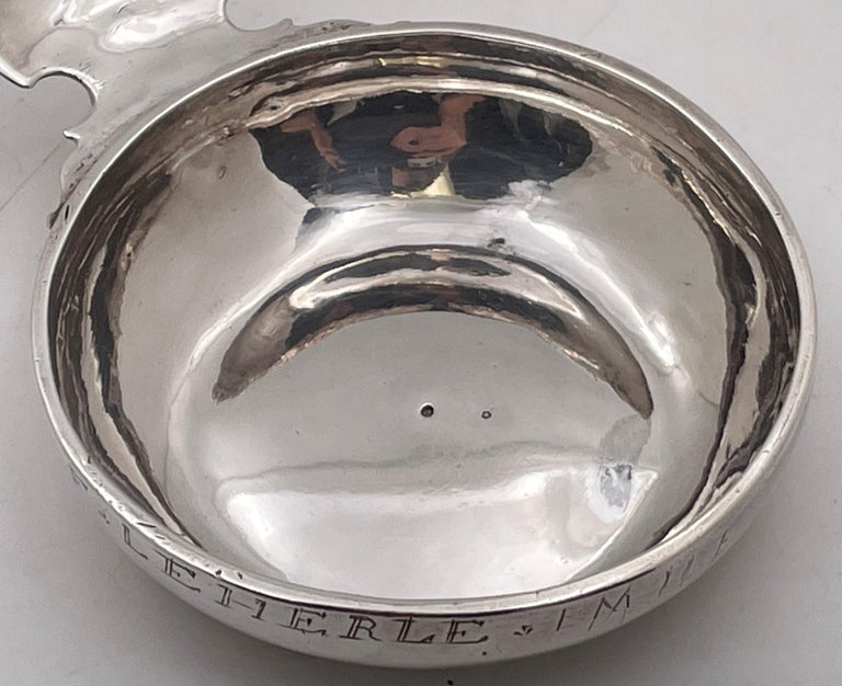 French Silver 18th Century Tastevin Wine Taster For Sale at 1stDibs