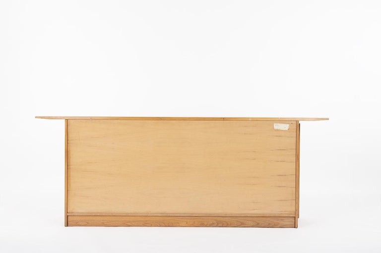 French Solid Elm Sideboard Manner of Maison Regain, 1980 For Sale at ...