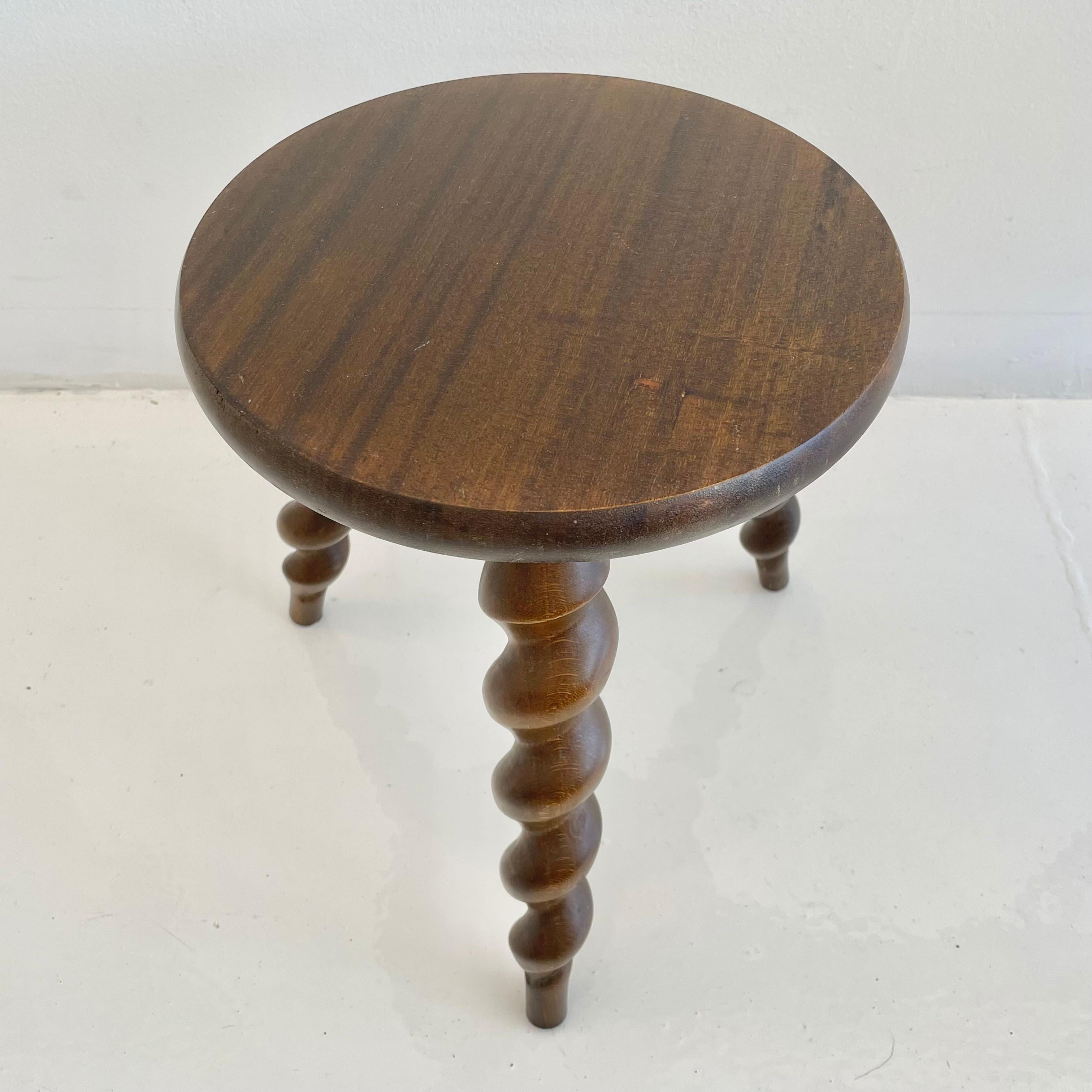 French Spiral Leg Stool at 1stDibs | spiral stool