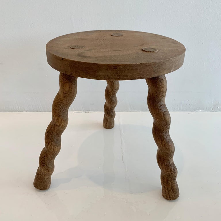French Spiral Stool at 1stDibs