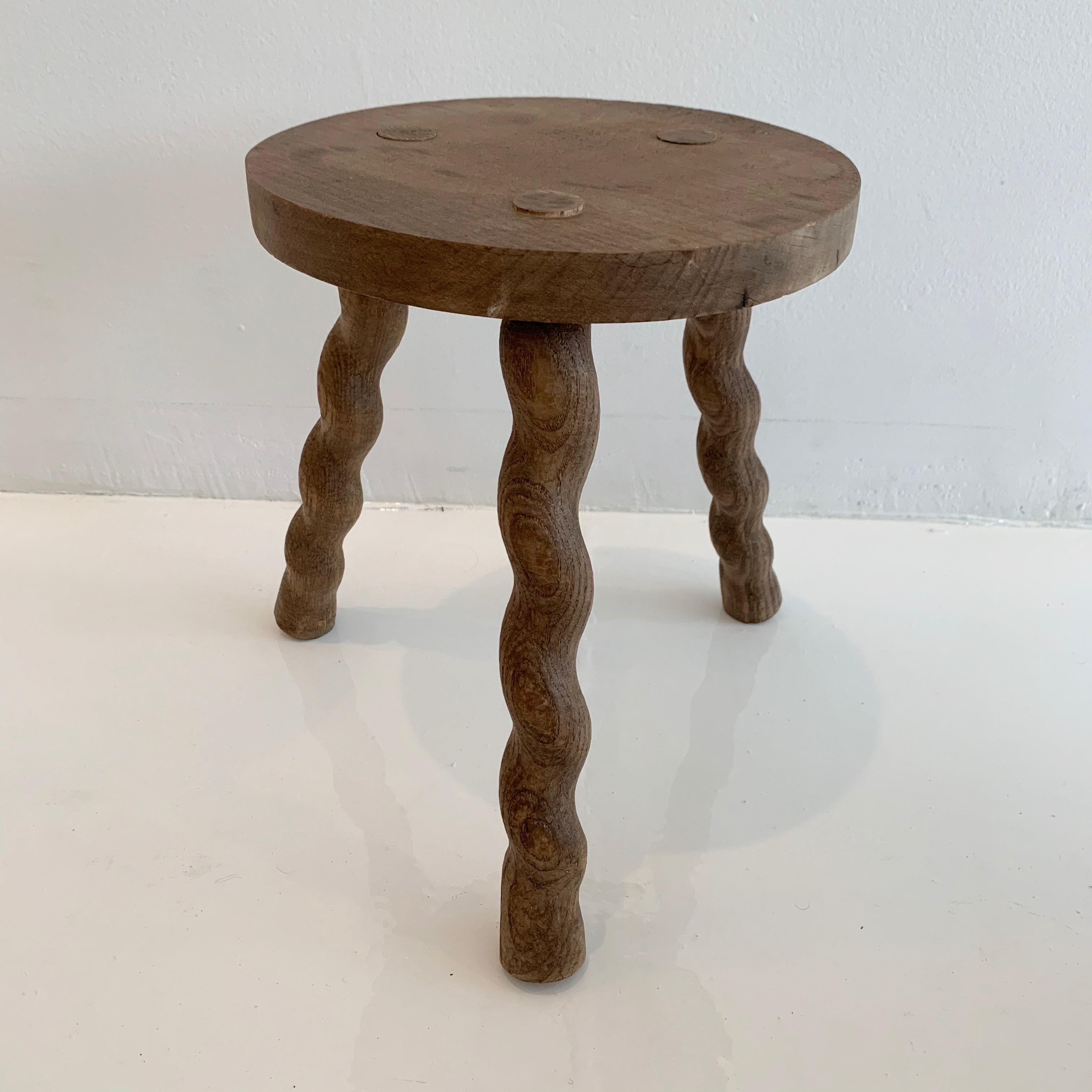 French Spiral Stool at 1stDibs