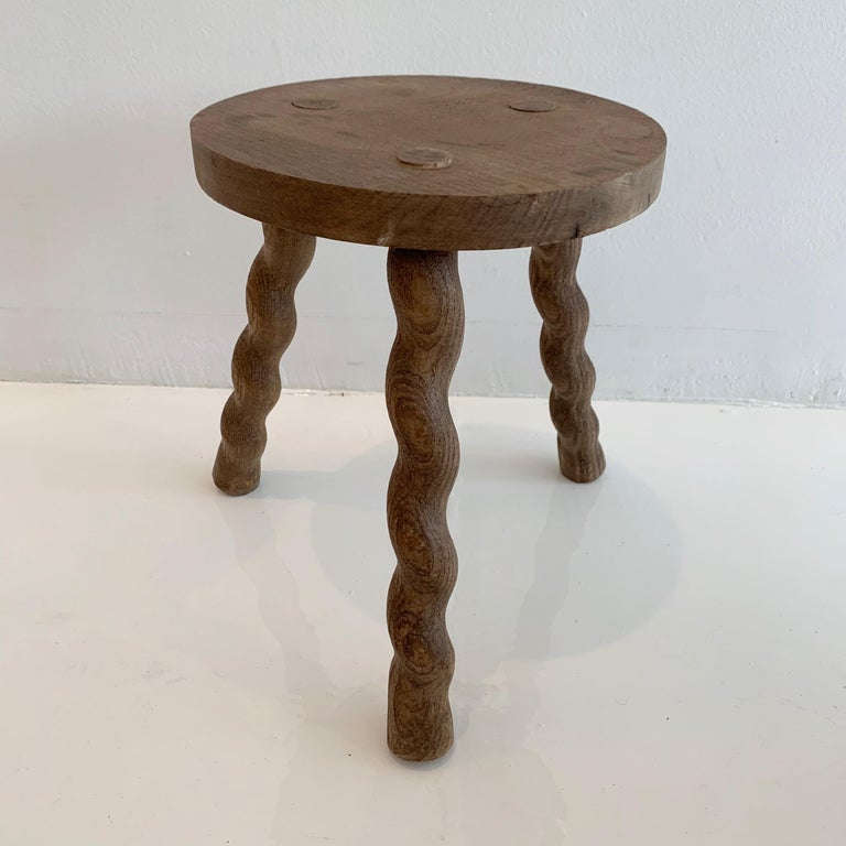 French Spiral Stool at 1stDibs